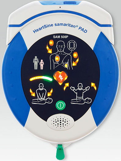HeartSine Samaritan 500P Semi-Automatic CPR Advisor - Lifepak Defibrillator